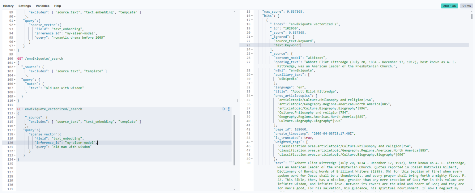 Implementing Vector Search on Elasticsearch - ELK Utilities